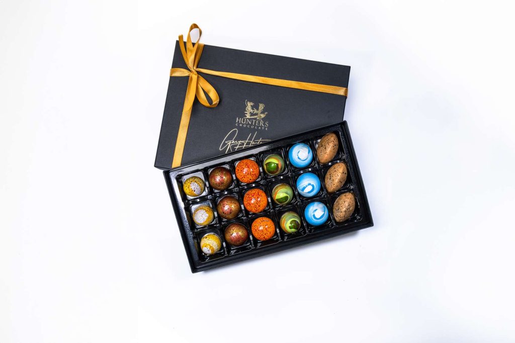 Personal Selection Box of 12 - Hunters Chocolate